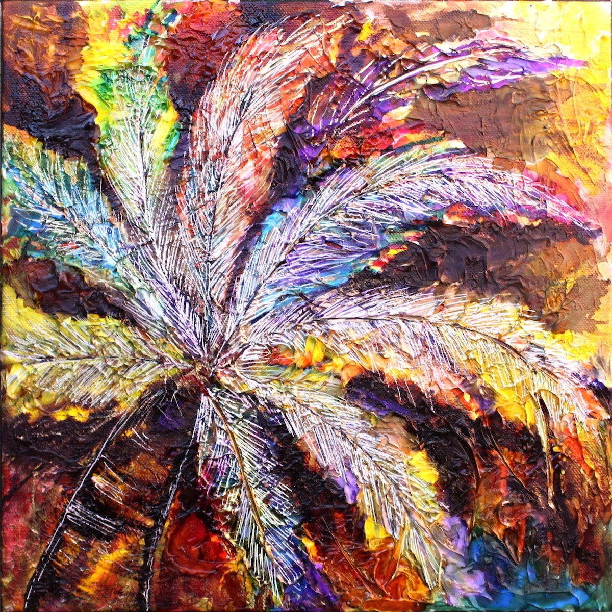 Indian Abstract Oil Paintings